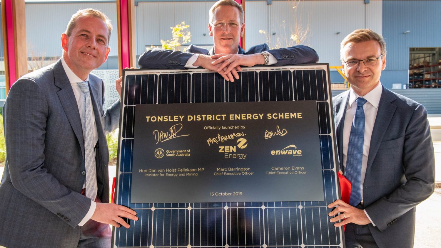 First panels laid for one of Australia’s largest solar arrays - Tonsley