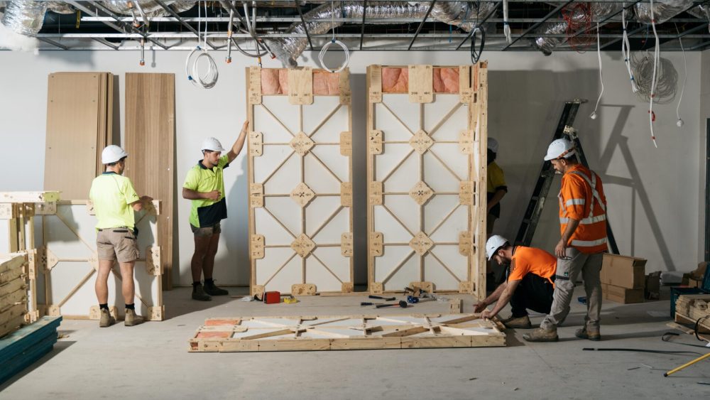 XFrame transforms building at the click of a panel - Tonsley