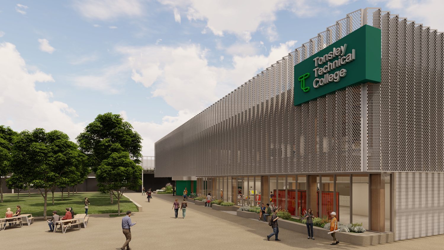 Tonsley Technical College nears completion - Tonsley